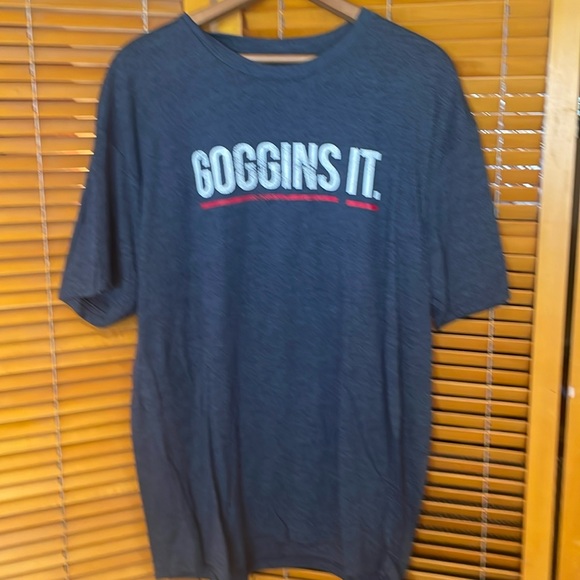 david goggins | Shirts | David Goggins Short Sleeve Gray Tshirt | Poshmark